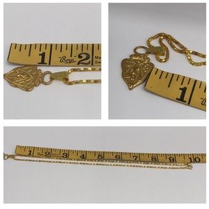 Gucci | Jewelry | Authentic Gucci Tag Gold Tone Costume Necklace | Poshmark